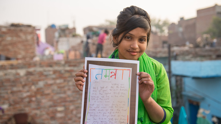 Write To Your Sponsored Child | World Vision Australia